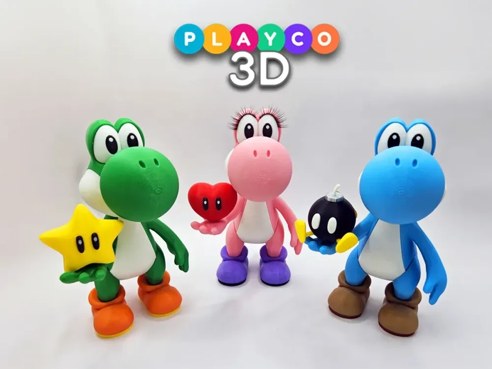 Mario Item Pack #1 (Yoshi Items) Multi - Part 来自 Playco3D - MakerWorld