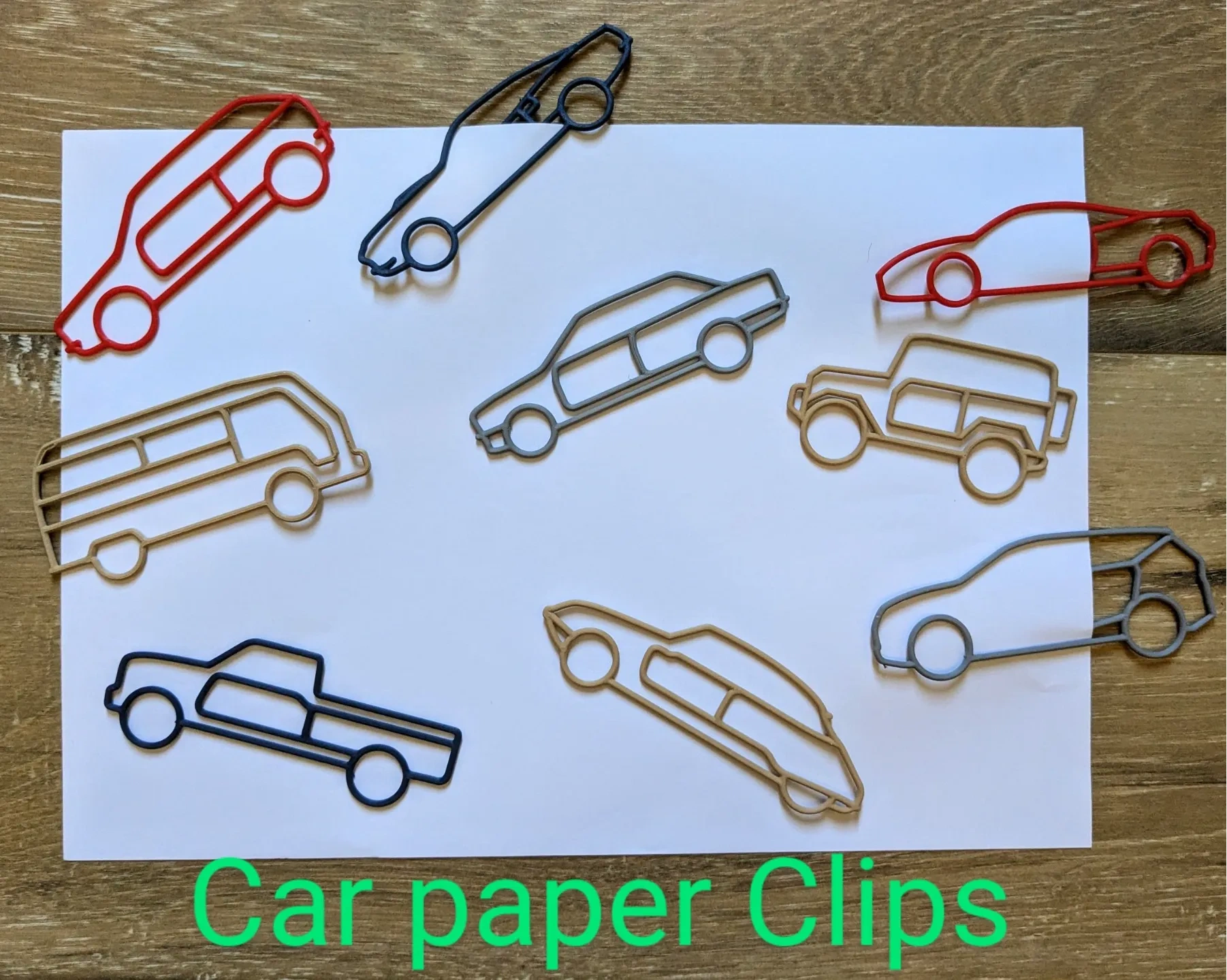 Car Paper Clip 来自 Nalrod - MakerWorld