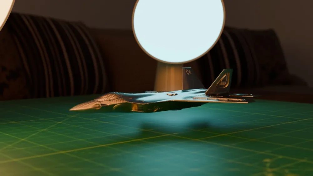 F22全息猛禽 - 2077 来自 theStonefox - MakerWorld