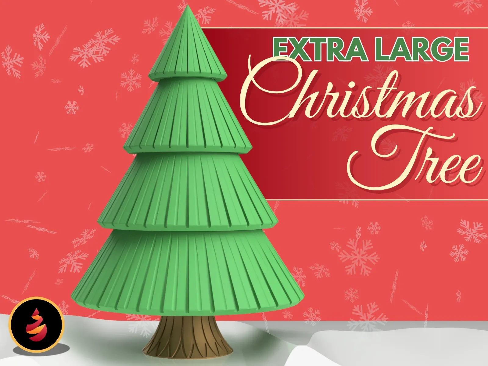 Extra Large Christmas Tree 来自 JamesThePrinter - MakerWorld