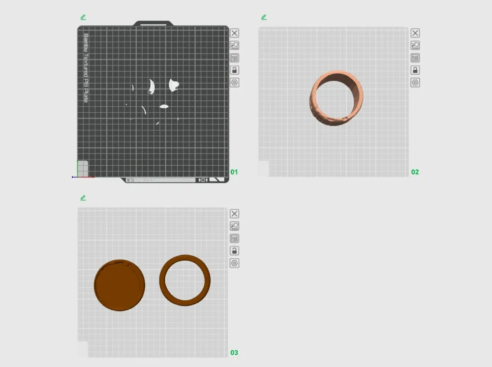 木纹笔筒 工具收纳-瑞幸咖啡联名（已拆件、无需AMS）penholder - 免费 3D 打印模型 - MakerWorld