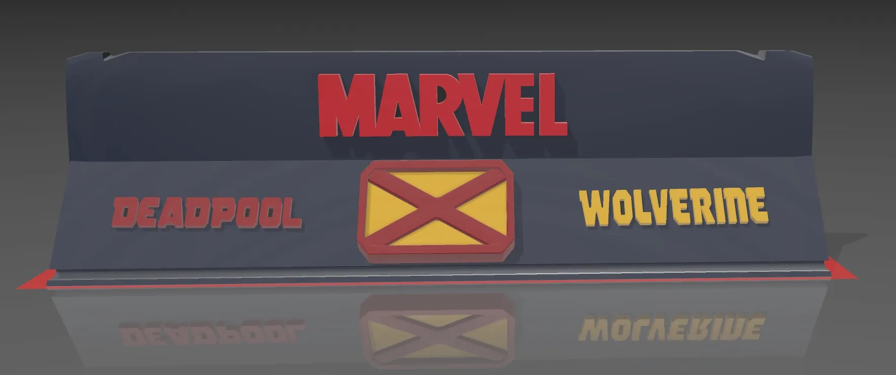 死侍和金刚狼独立展示的简易支架 来自 Jonthorgrimr - MakerWorld