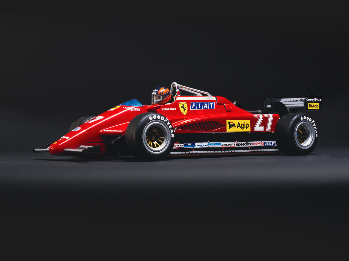 Ferrari 126 C2 RC 底盘 Tamiya F104 - 免费 3D 打印模型 - MakerWorld
