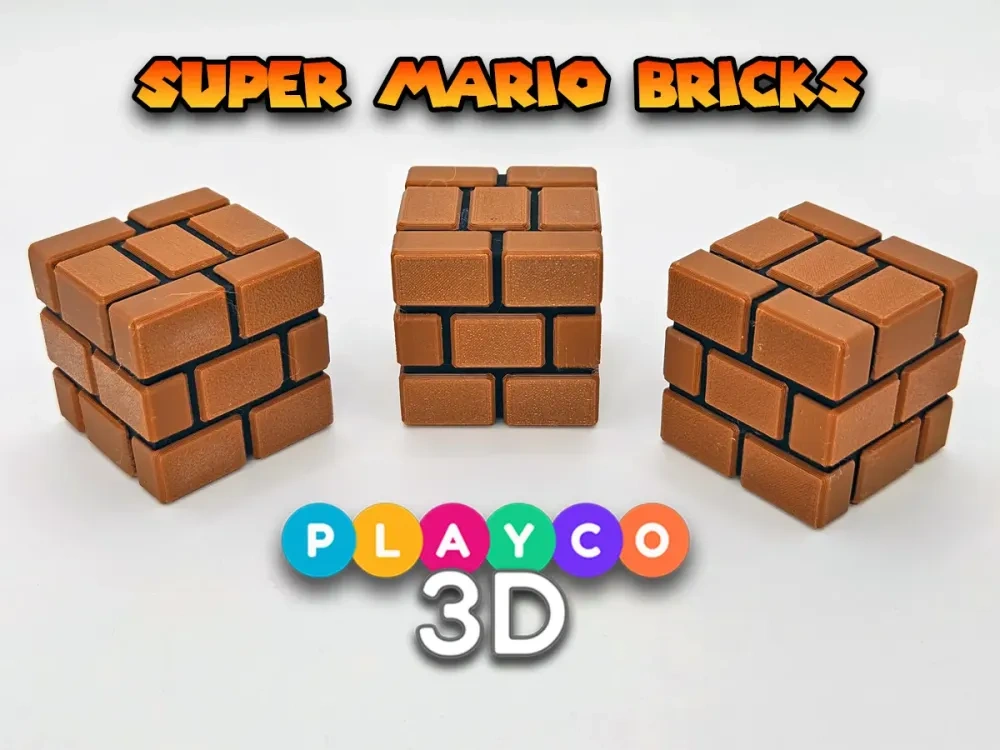 Super Mario Bricks - Multi Part 来自 Playco3DMakerWorld：免费下载 3D 模型