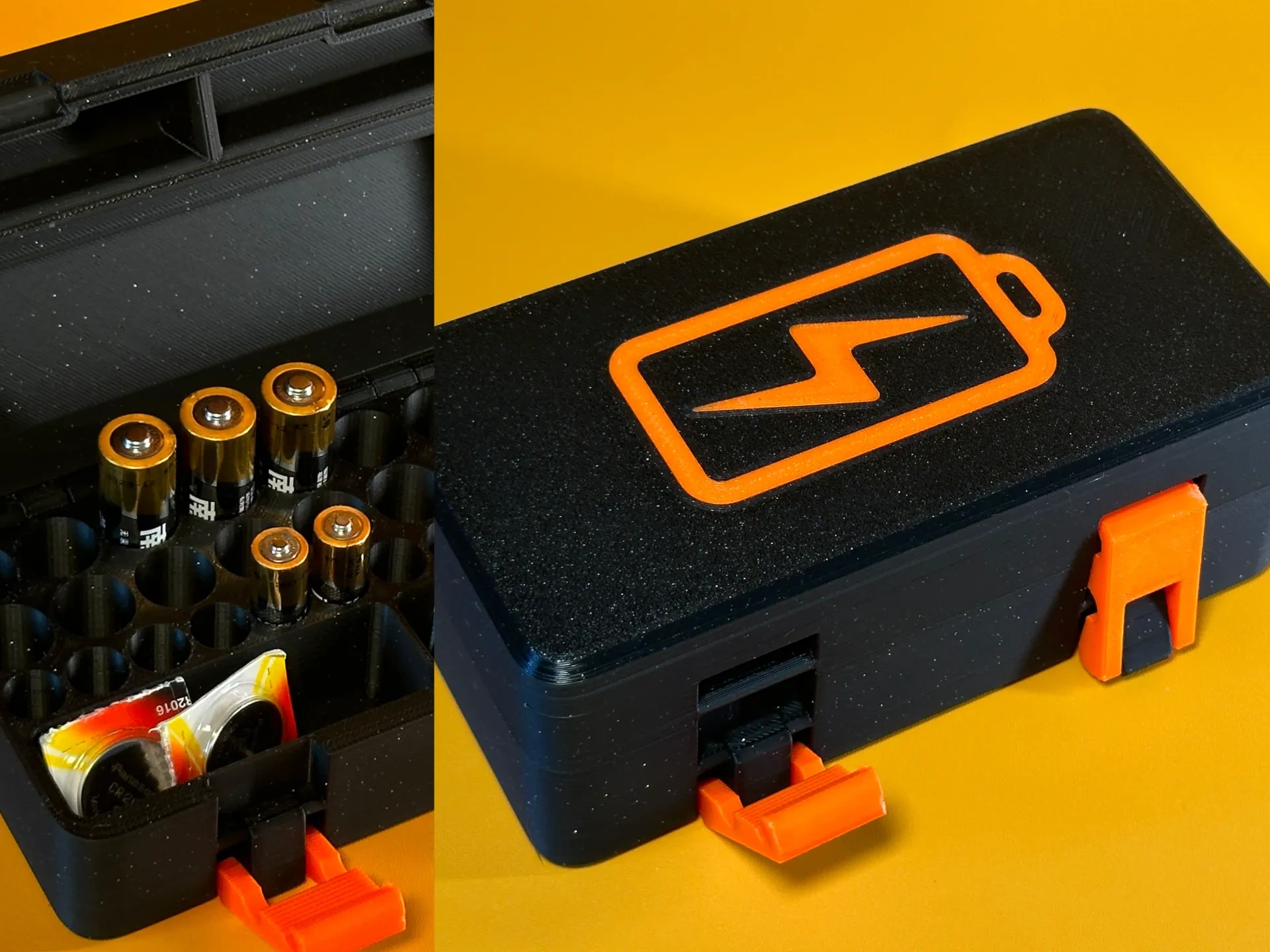 Battery Storage Box/电池收纳盒 来自 明广义 - MakerWorld
