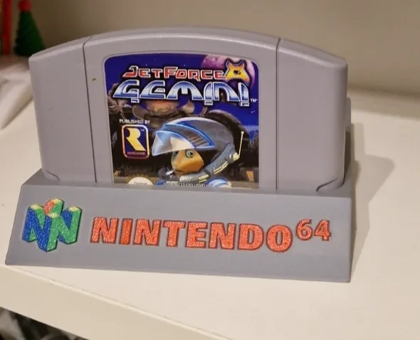 N64游戏收纳盒 来自 Retro Stuff MakerWorld：免费下载 3D 模型