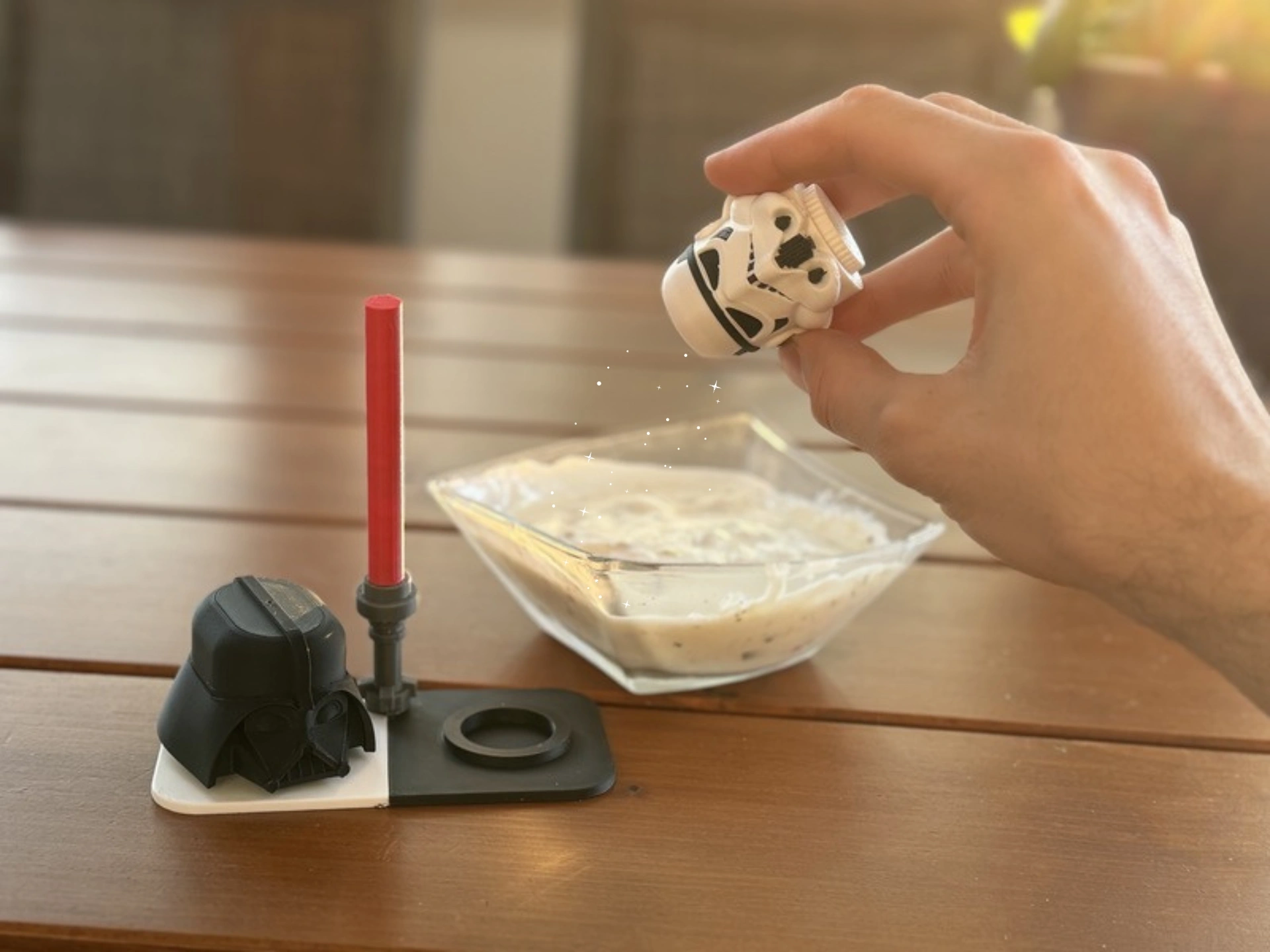 Darth Vader & Stormtrooper Salt Pepper Shaker 来自 elikoll - MakerWorld