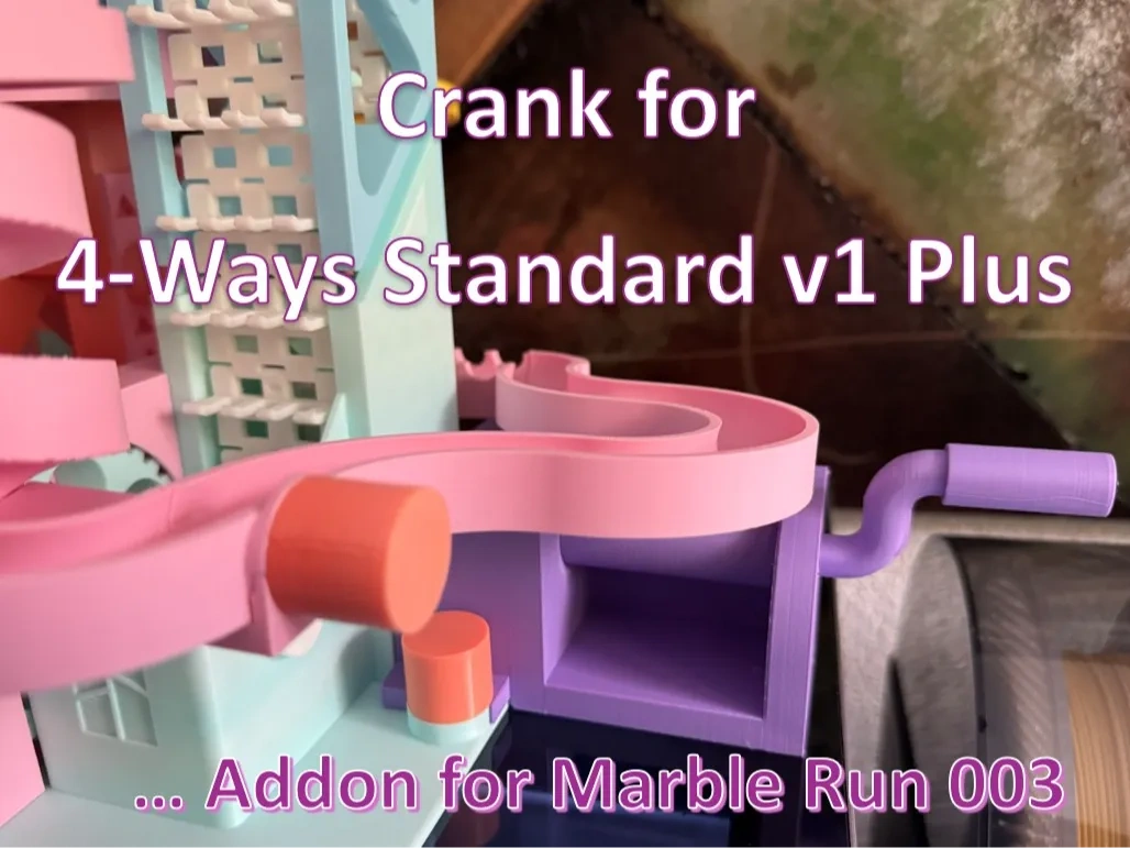 4-Ways Standard v1 Plus 手柄 来自 MplusM MakerWorld：免费下载 3D 模型