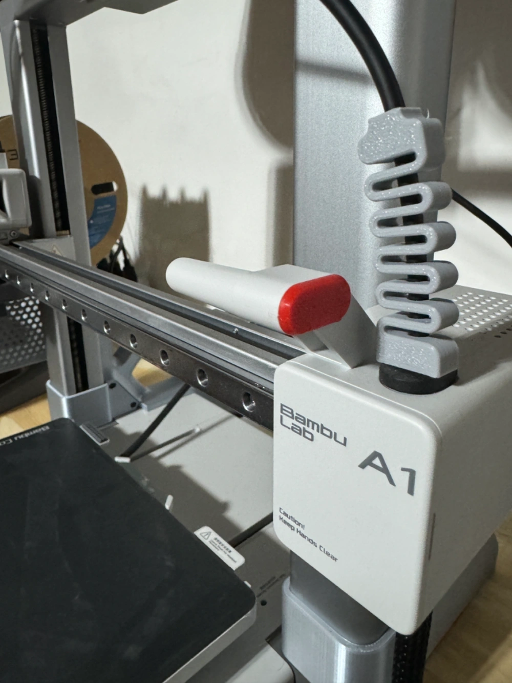 A1 Filament Cutter/Lever Block Plug Filler 来自 barbasnoo - MakerWorld