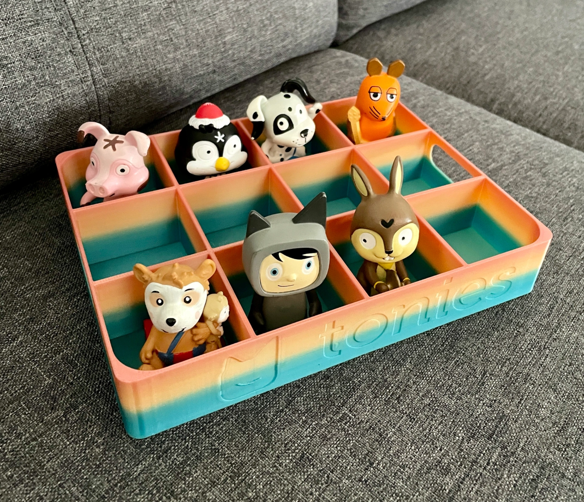 Toniebox Tonies Storage Tray with Handles 来自 kesti3D - MakerWorld