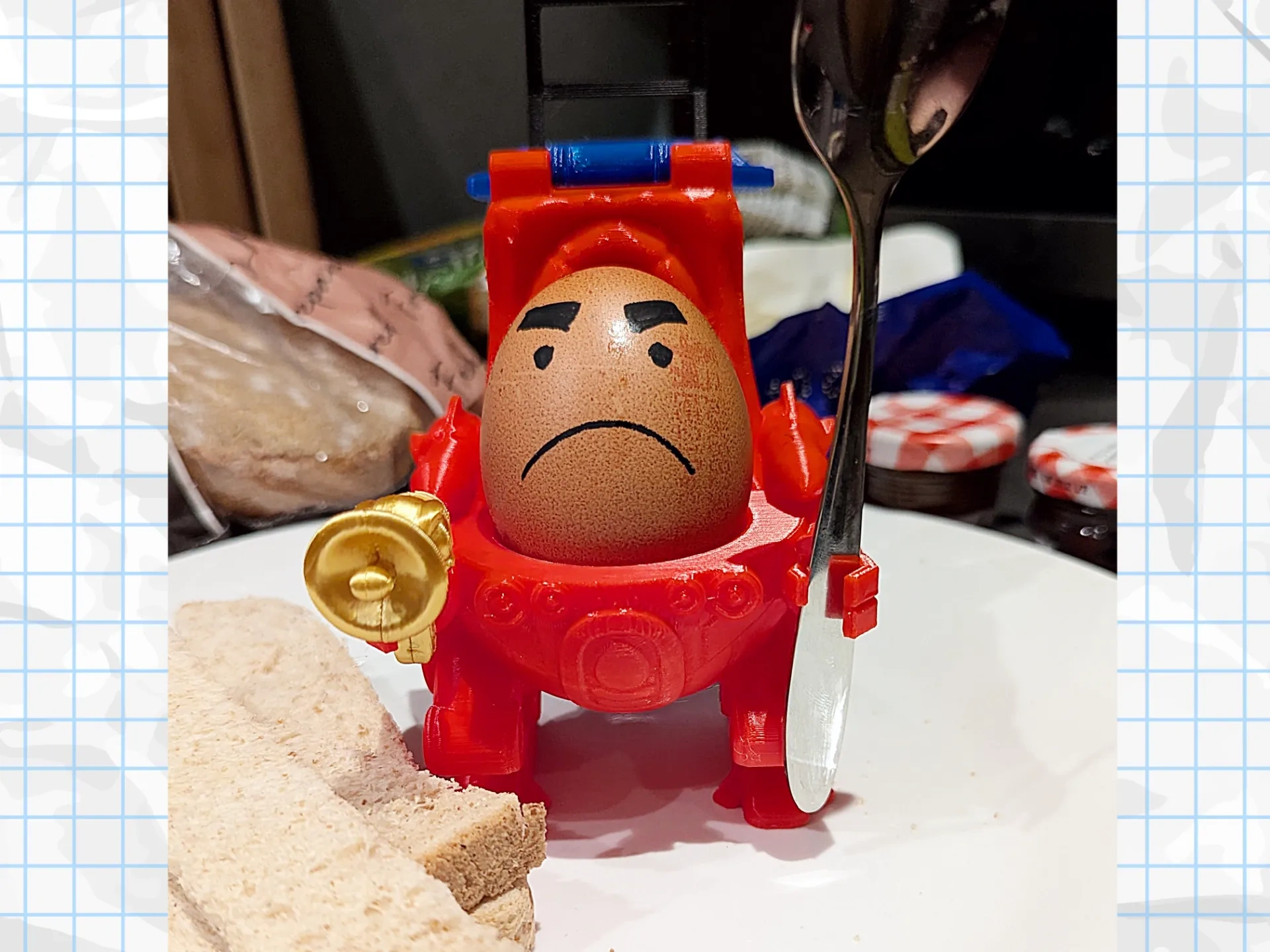 蛋杯机甲“M-EGG-A” 来自 Shotime369 - MakerWorld