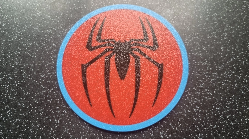 Spider-man logo coaster 来自 Mr.Jay - MakerWorld