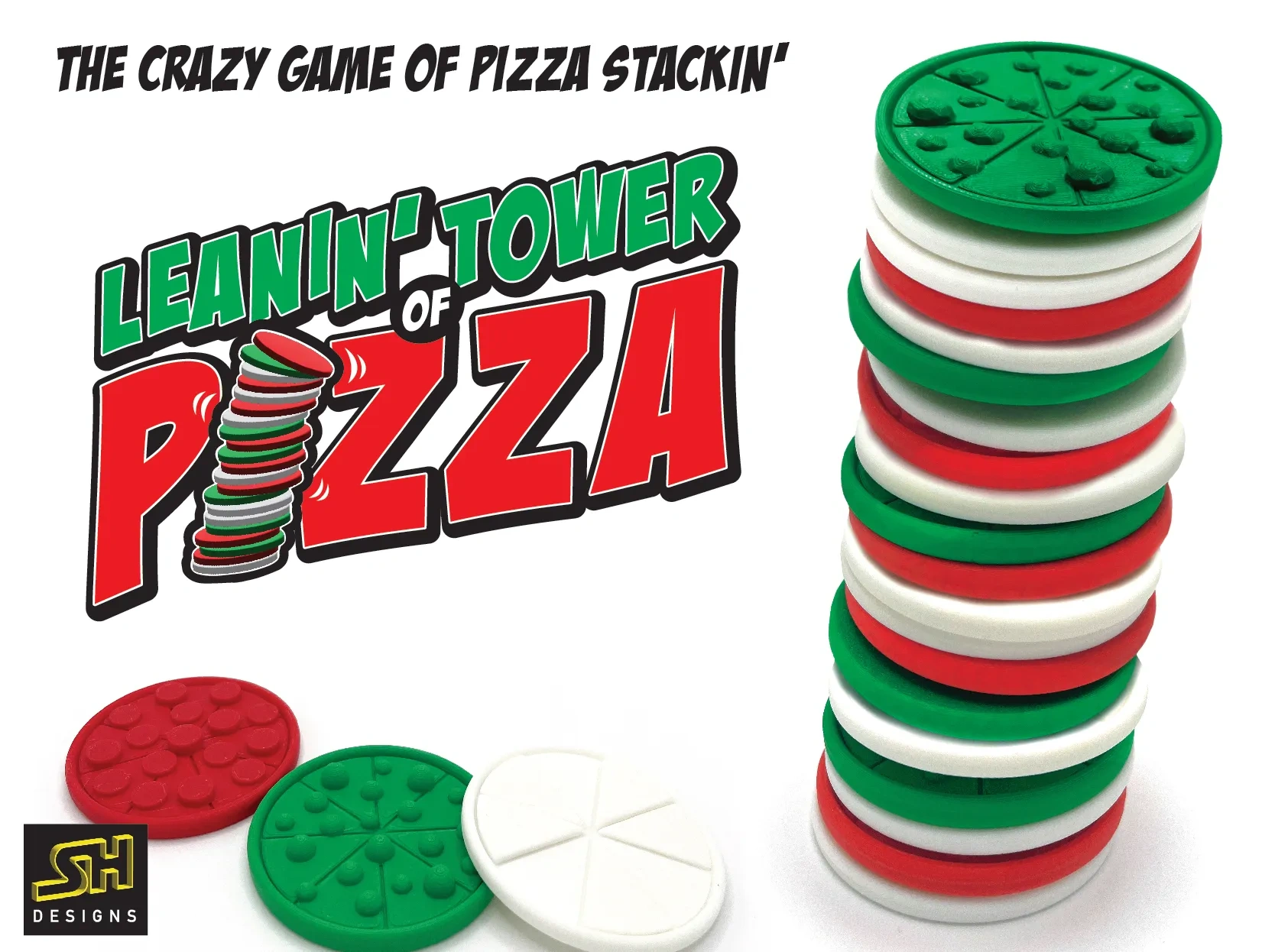 Leanin' Tower of Pizza Game 来自 SH Designs - MakerWorld
