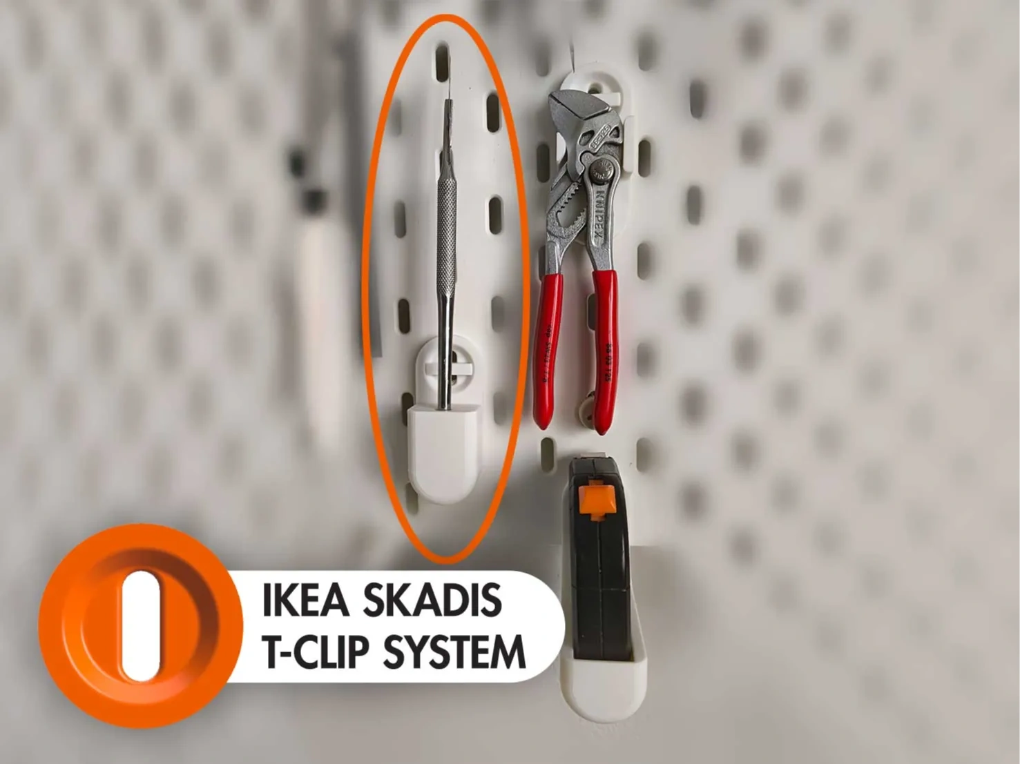 手术刀支架（SKADIS T型卡扣系统） 来自 samulski - MakerWorld