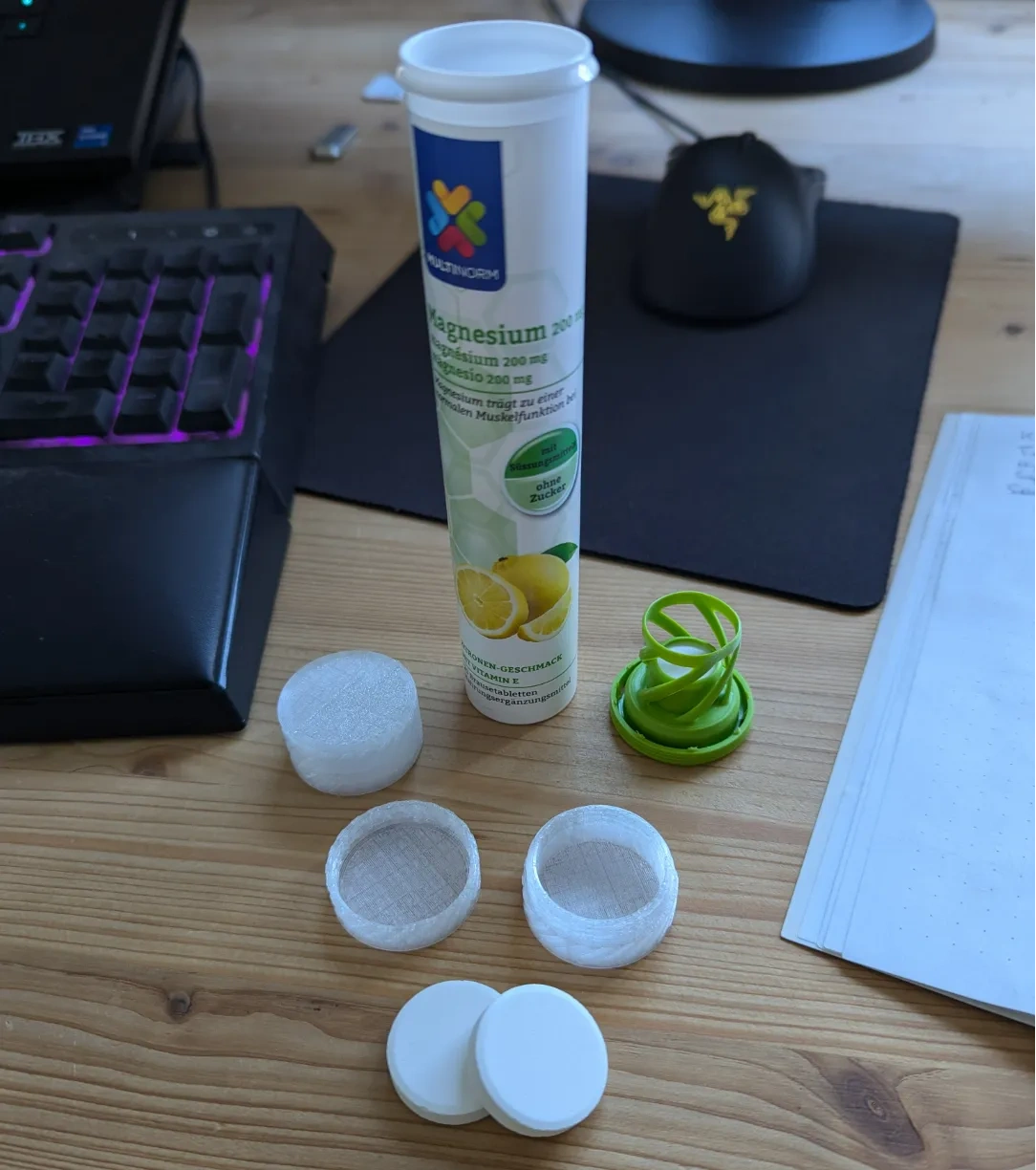 FizzVault (Compact Effervescent Tablet Container) 来自 ReinAir - MakerWorld