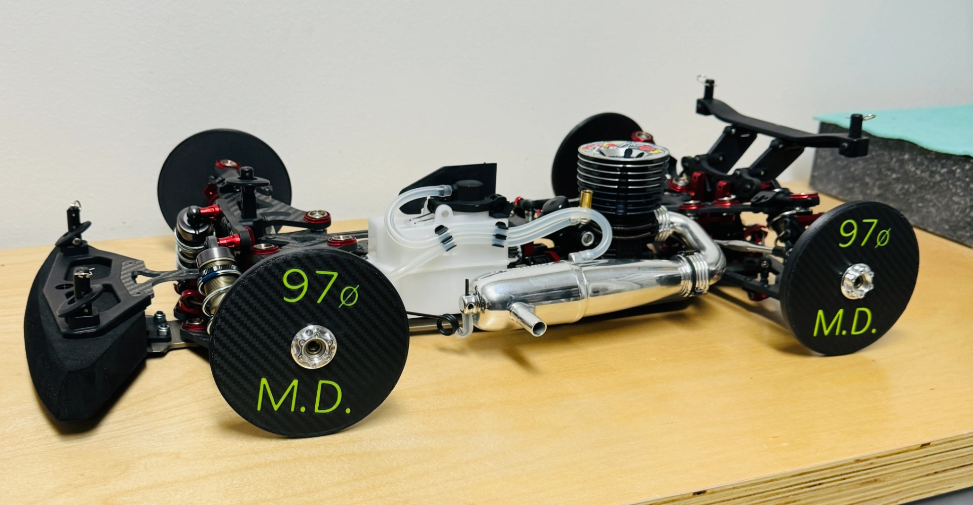 RC Wheel for GT 1/8 rc cars 97 diameter 来自 matteodaleee - MakerWorld