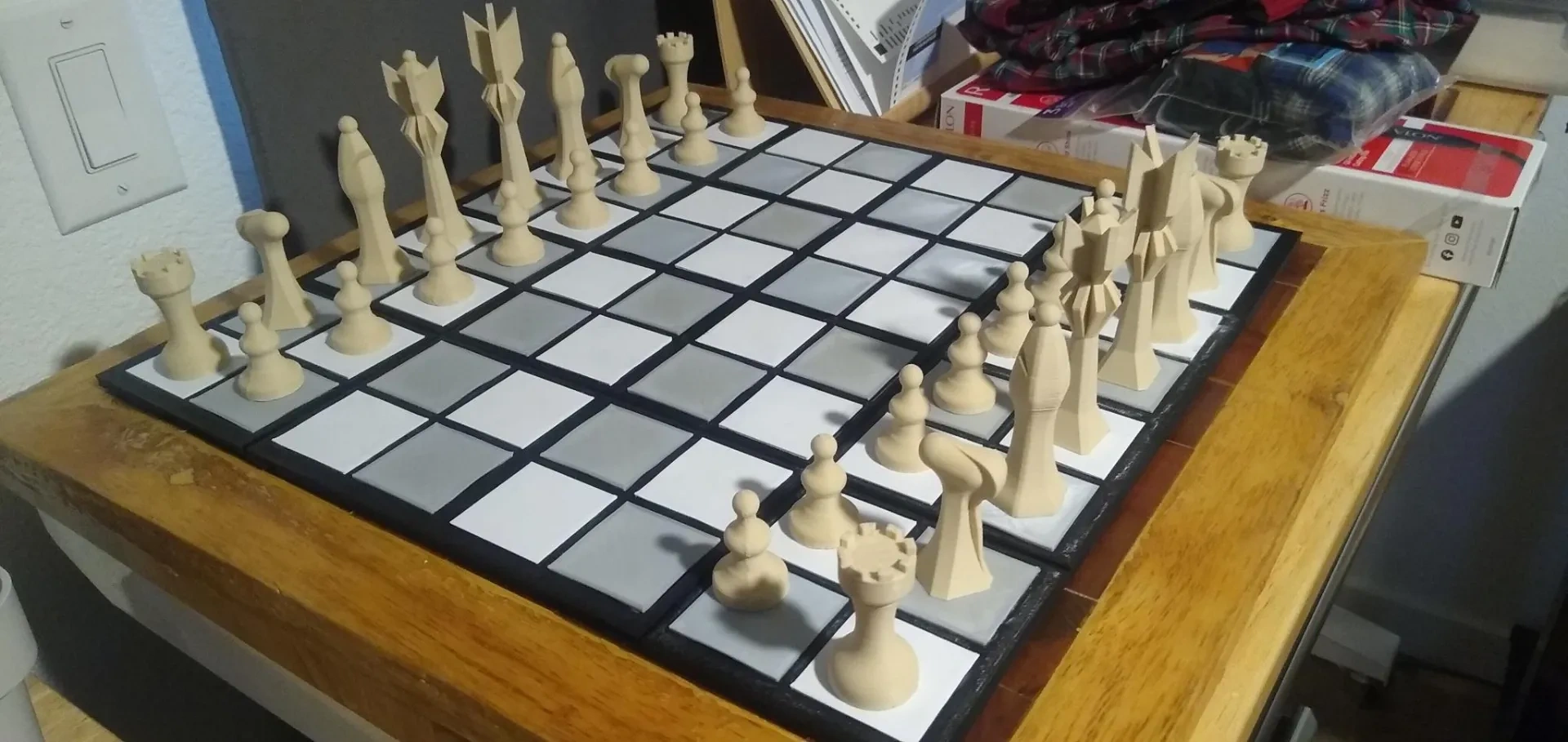 Chess Board (Storable, Compact) 来自 neocrisis - MakerWorld