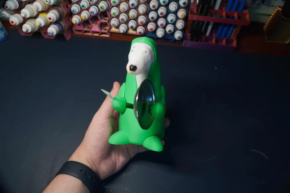 整点动静狗 敲盆小狗 来自 我是JODGE - MakerWorld