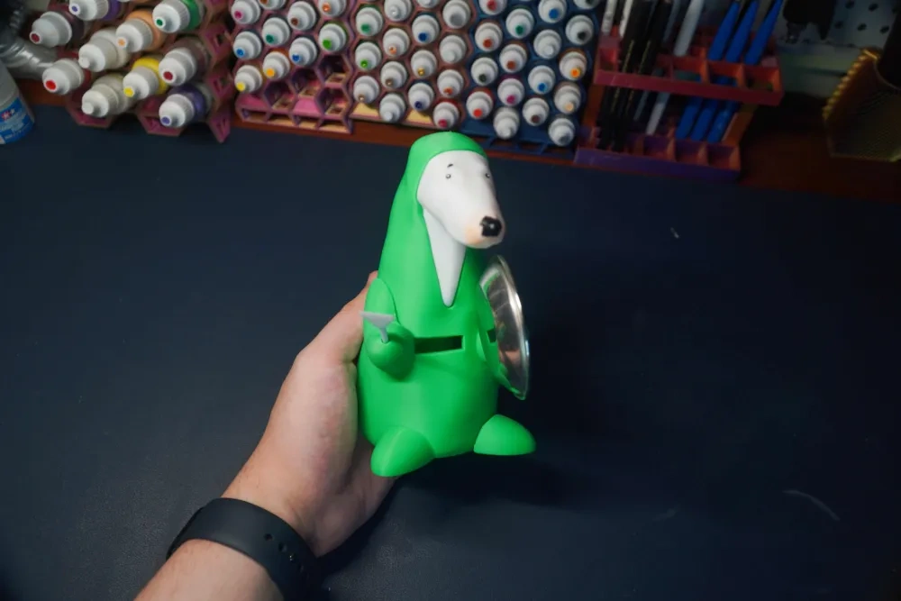 整点动静狗 敲盆小狗 来自 我是JODGE - MakerWorld