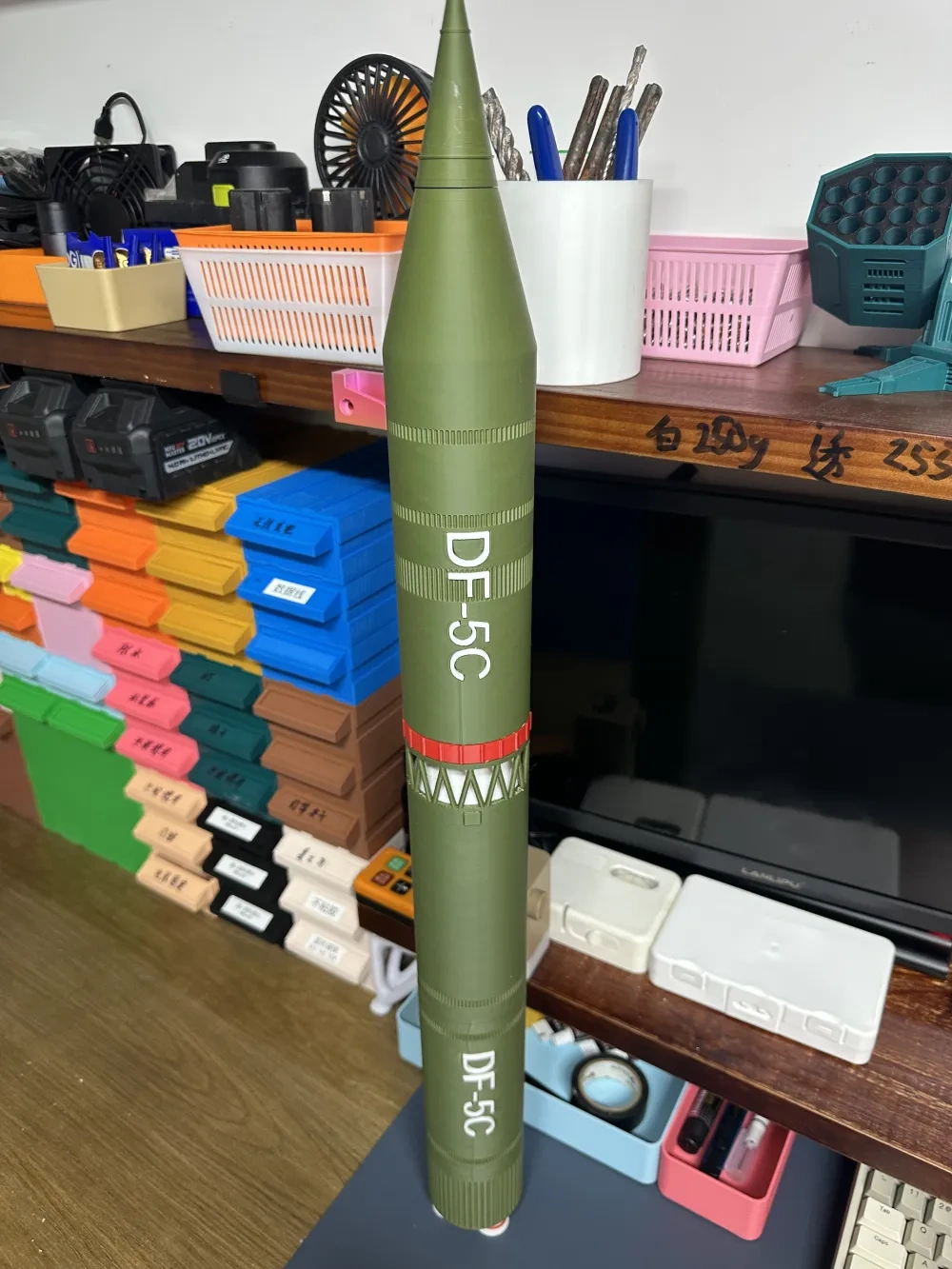 DF-5C 东风-5C型洲际弹道导弹 来自 缪佳波 MakerWorld：免费下载 3D 模型