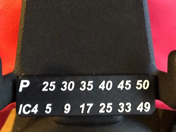 Peloton Resistance Chart for IC4 Exercise Bike 来自 iglord - MakerWorld