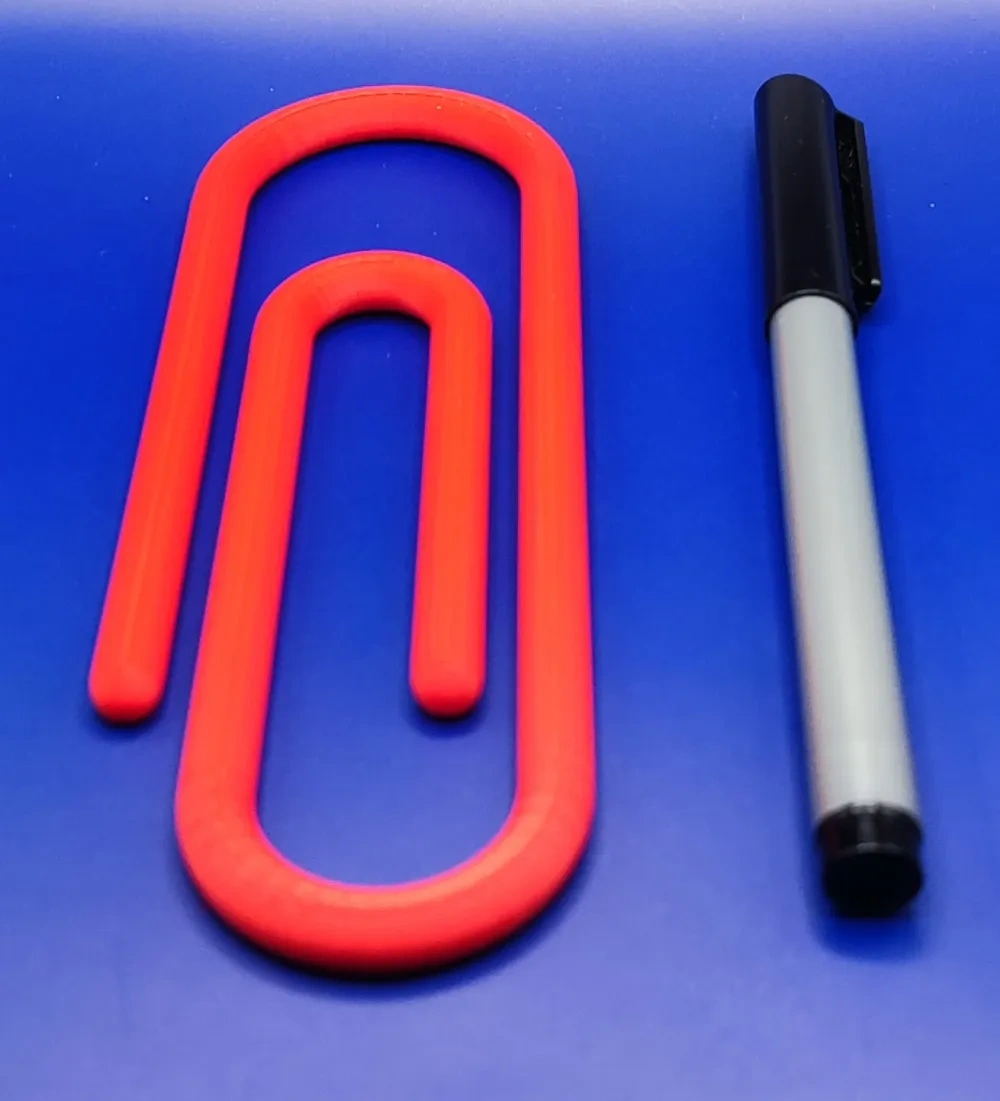 回形针生成器 - 任意尺寸 - 免费 3D 打印模型 - MakerWorld