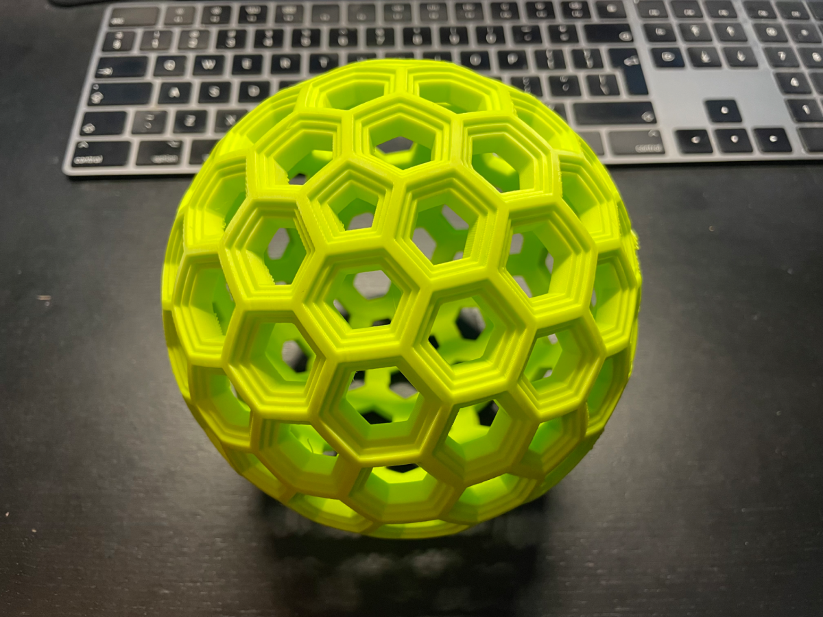 立方球 – 几何晶格球 - 免费 3D 打印模型 - MakerWorld