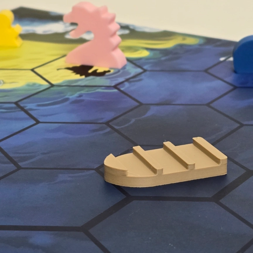 THE ISLAND TOKEN Boat / Barca 来自 SSBermanMakerWorld：免费下载 3D 模型