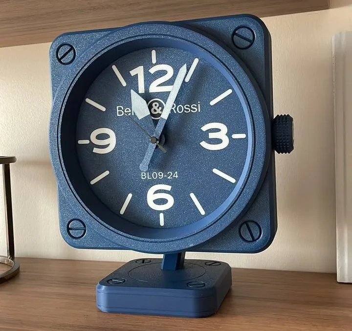 Square Time Elite Clock (Bell & Ross inspired) 来自 Alta3DpStudio - MakerWorld