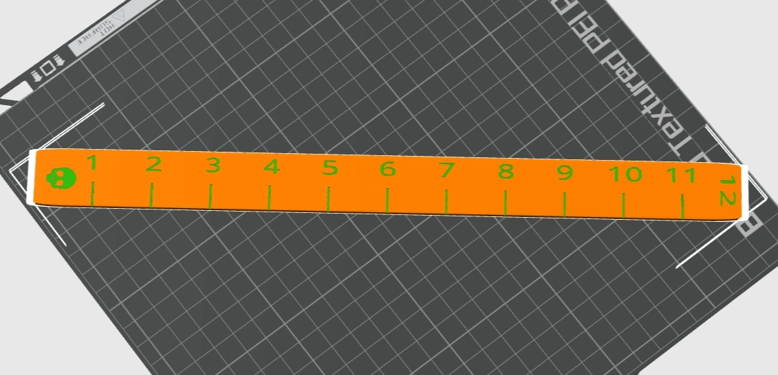 12-inch combat gauge, tabletop range ruler 来自 NumberEleven - MakerWorld