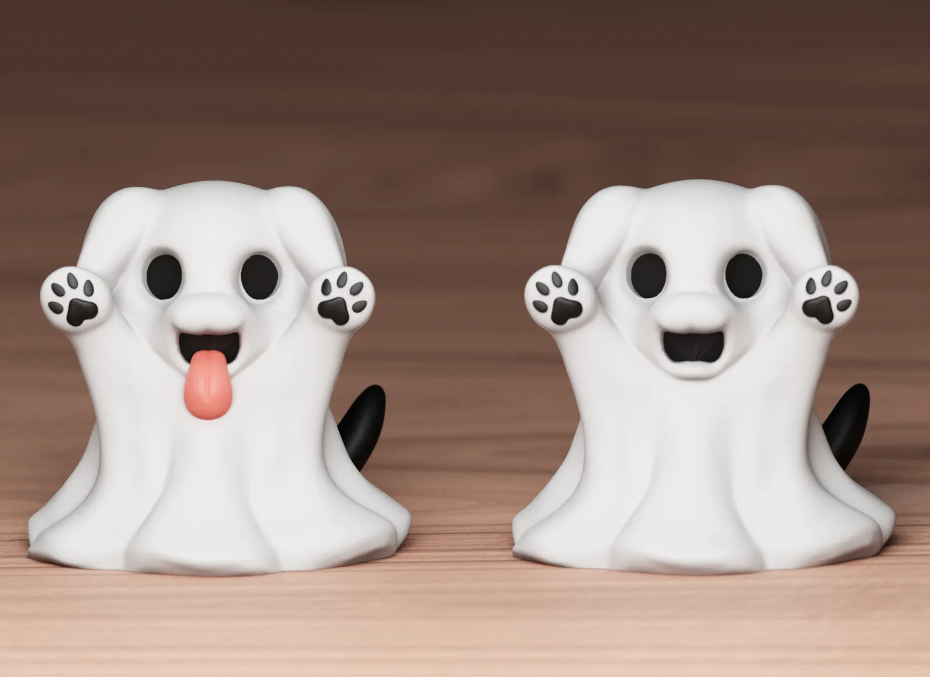 Cute Puppy Ghost Paw Halloween 来自 SnK3DD - MakerWorld