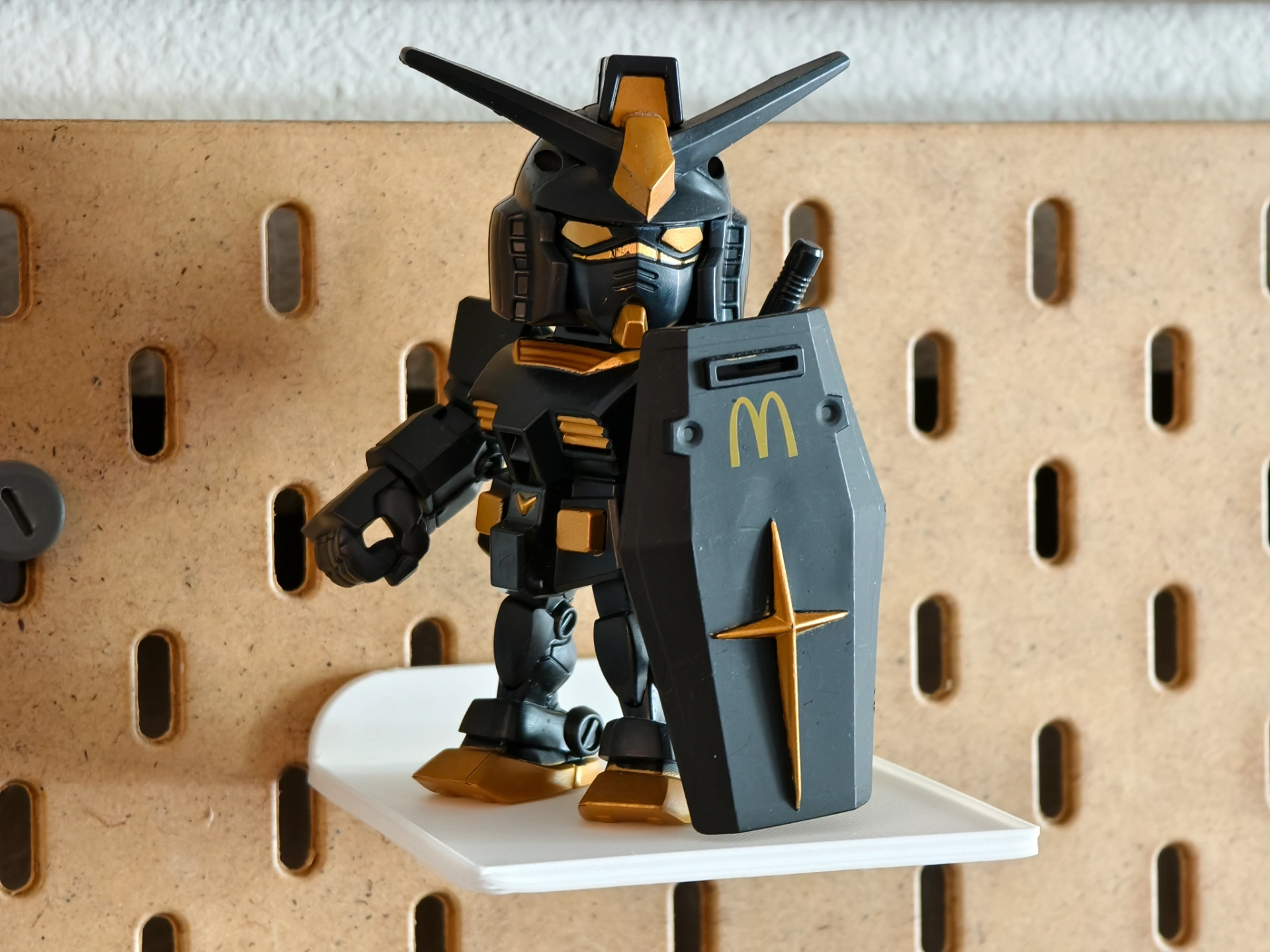 IKEA Skadis Square Figurine/Model Holder Flat 来自 Alca - MakerWorld