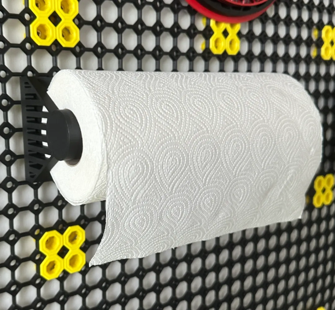 Multiboard Kitchen Paper Roll Towel Holder Mount 来自 Paradox69 - MakerWorld