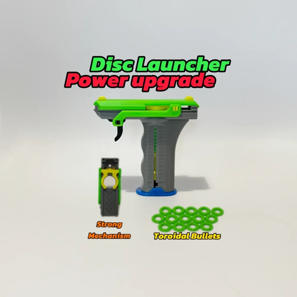 飞盘发射器升级动力包 来自 DKdevt MakerWorld：免费下载 3D 模型