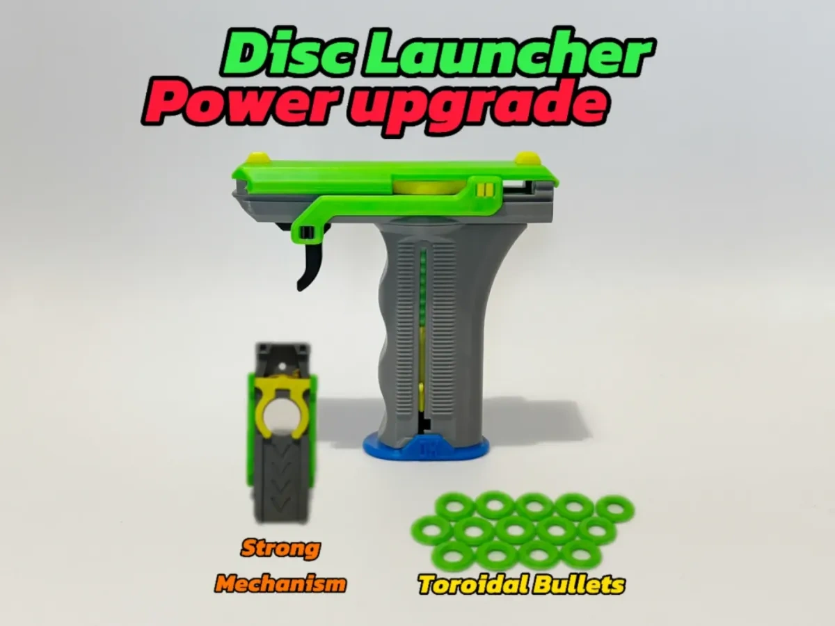 飞盘发射器升级动力包 来自 DKdevt MakerWorld：免费下载 3D 模型