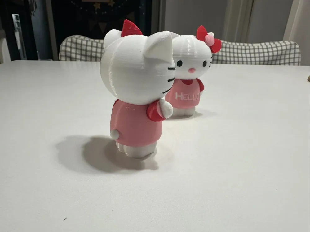 Hello Kitty 4色打印 来自 LIbra wang - MakerWorld