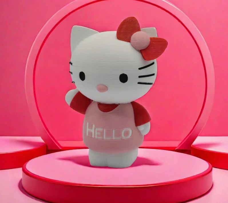 Hello Kitty 4色打印 来自 LIbra wang - MakerWorld