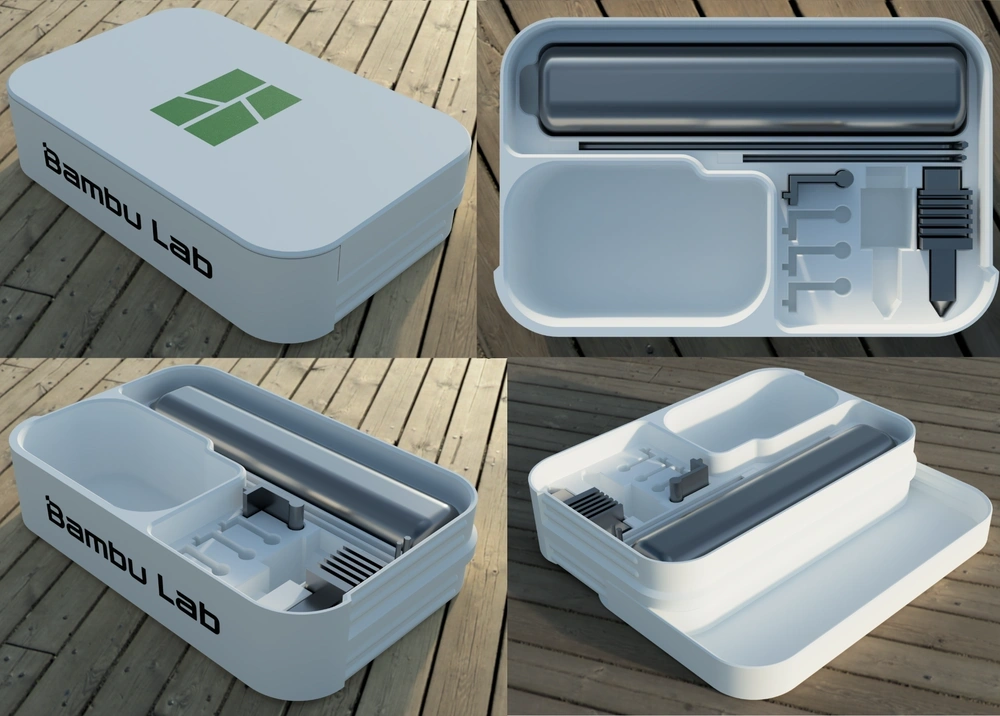 Compact Accessory Box for P1 and X1 Series 来自 OlleMark - MakerWorld