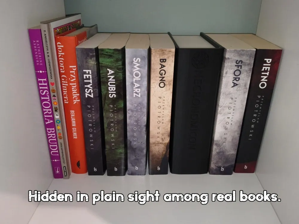 秘密书本保险箱 – 4 种封面样式 / 2 种尺寸 - 免费 3D 打印模型 - MakerWorld