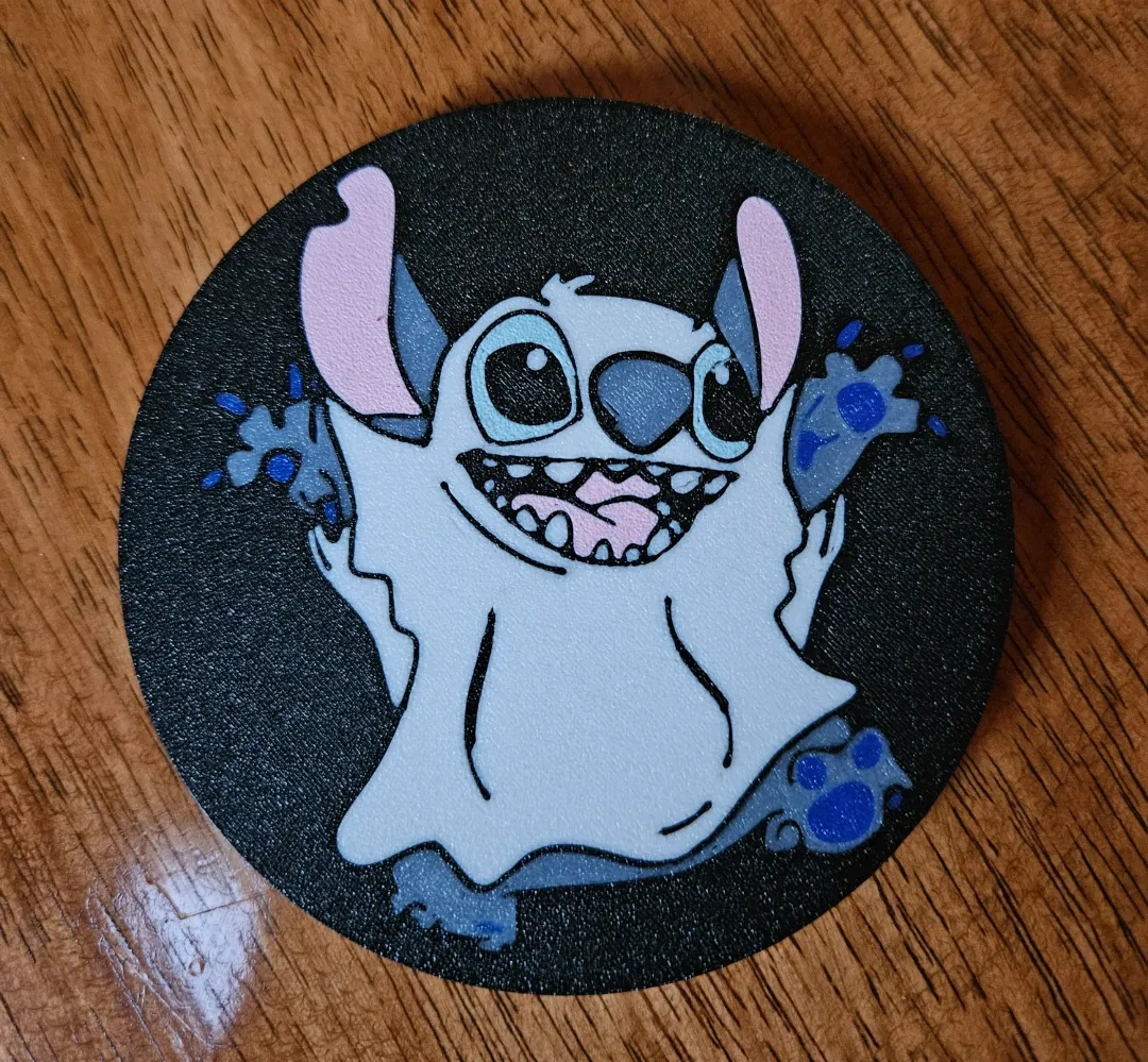 Spooky Ghost Stitch Coaster 来自 Picture_it - MakerWorld