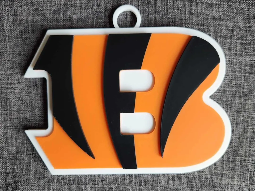 Cincinnati Bengals Oversized Necklace, Pendant 来自 Salvadori - MakerWorld