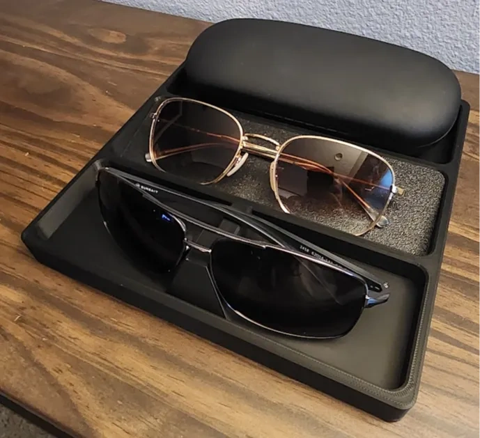 Sunglasses Tray with Configurable Inserts 来自 SirMarek - MakerWorld