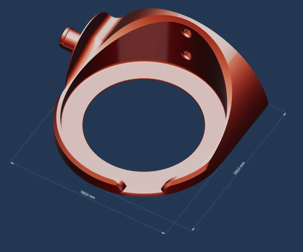 Fanttik T1 Max 墙壁支架 - 免费 3D 打印模型 - MakerWorld