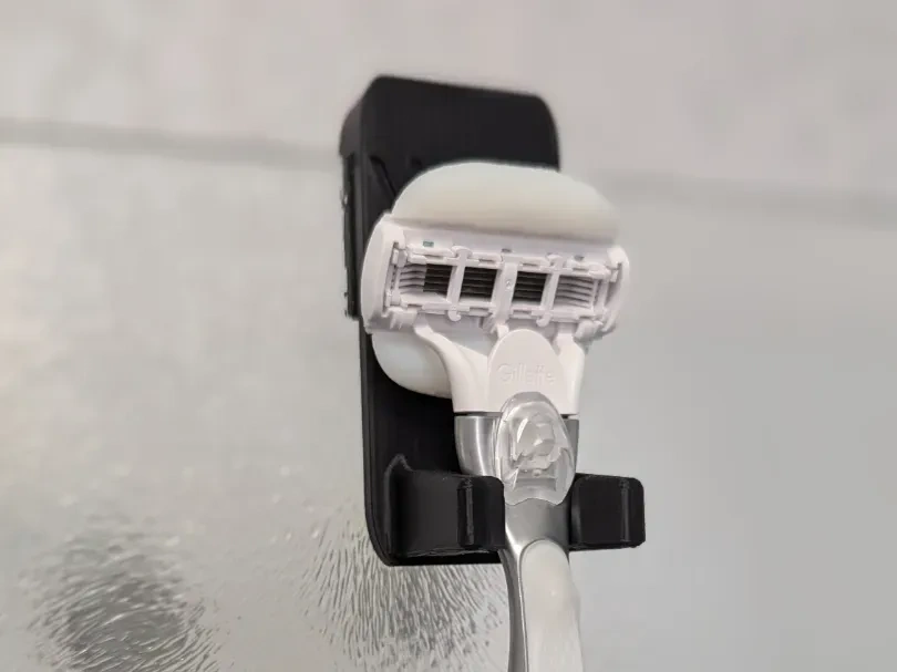 吉列维纳斯舒适滑剃须刀淋浴壁挂架 - 免费 3D 打印模型 - MakerWorld