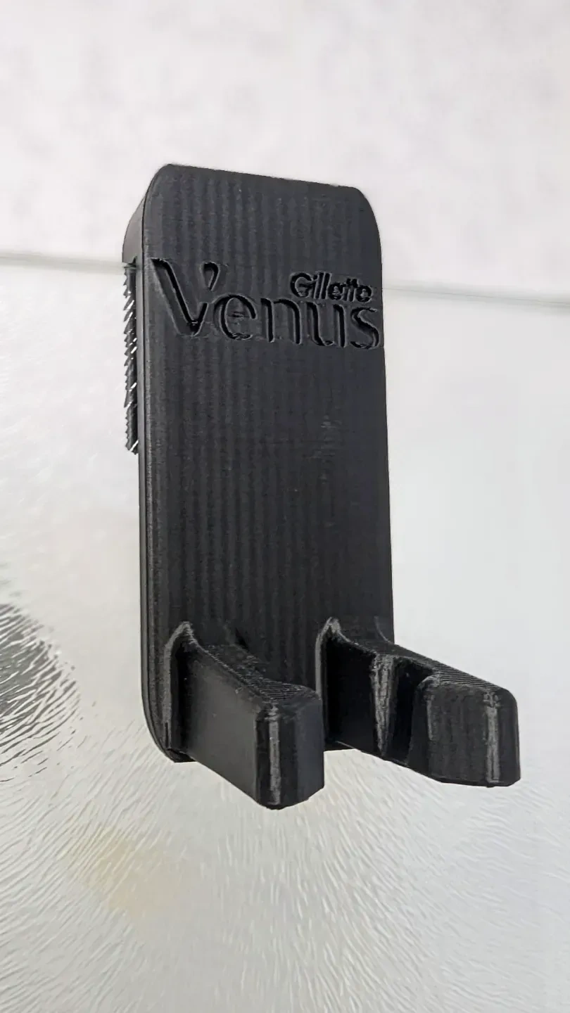 吉列维纳斯舒适滑剃须刀淋浴壁挂架 - 免费 3D 打印模型 - MakerWorld