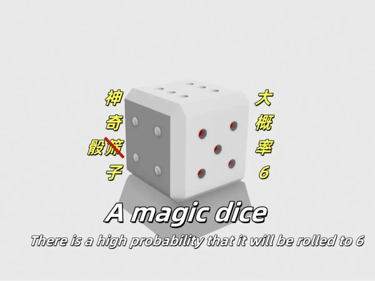 High probability 6 dice（大概率6骰子） - 免费 3D 打印模型 - MakerWorld
