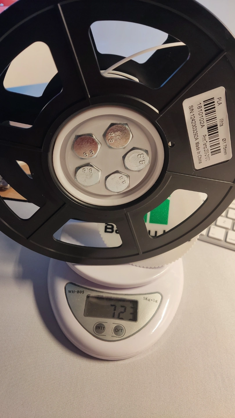 Sunlu/geetech Spool Weight (500 gr) nuts&bolts 来自 sagat - MakerWorld