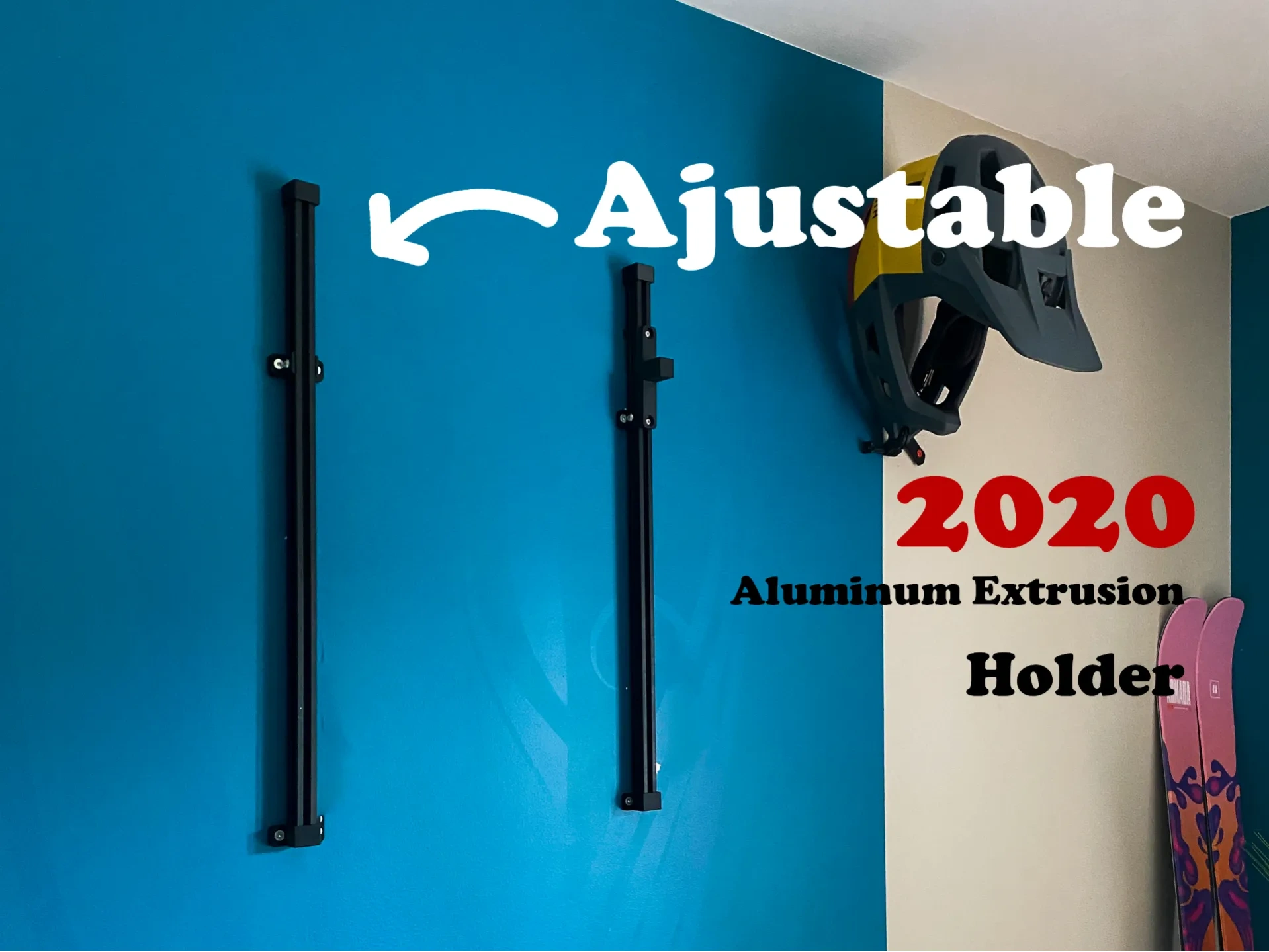 2020铝挤压墙面安装座 来自 Durnak - MakerWorld