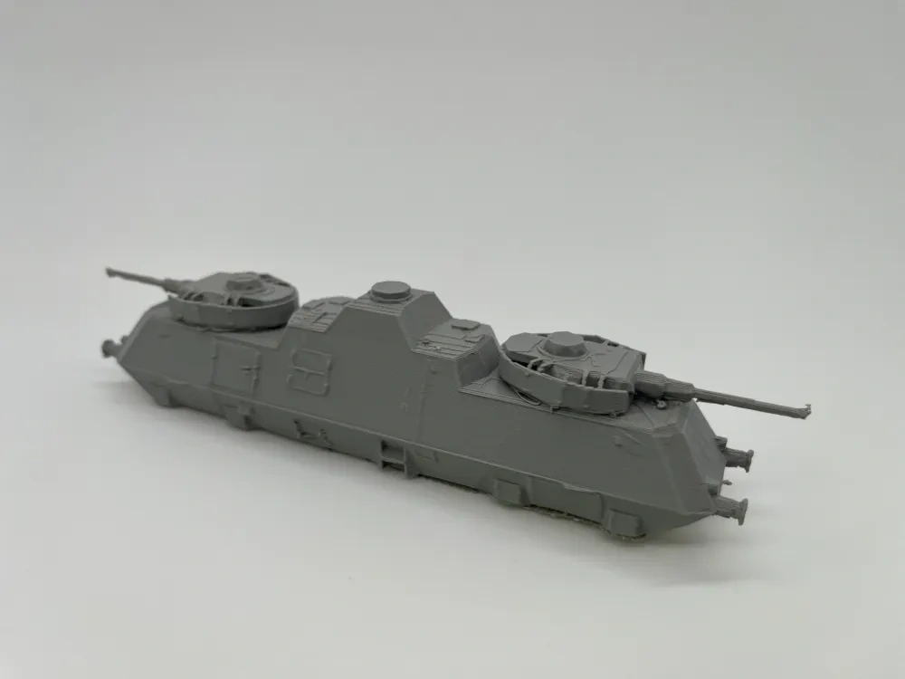 苏联BP-43型装甲列车 - 免费 3D 打印模型 - MakerWorld
