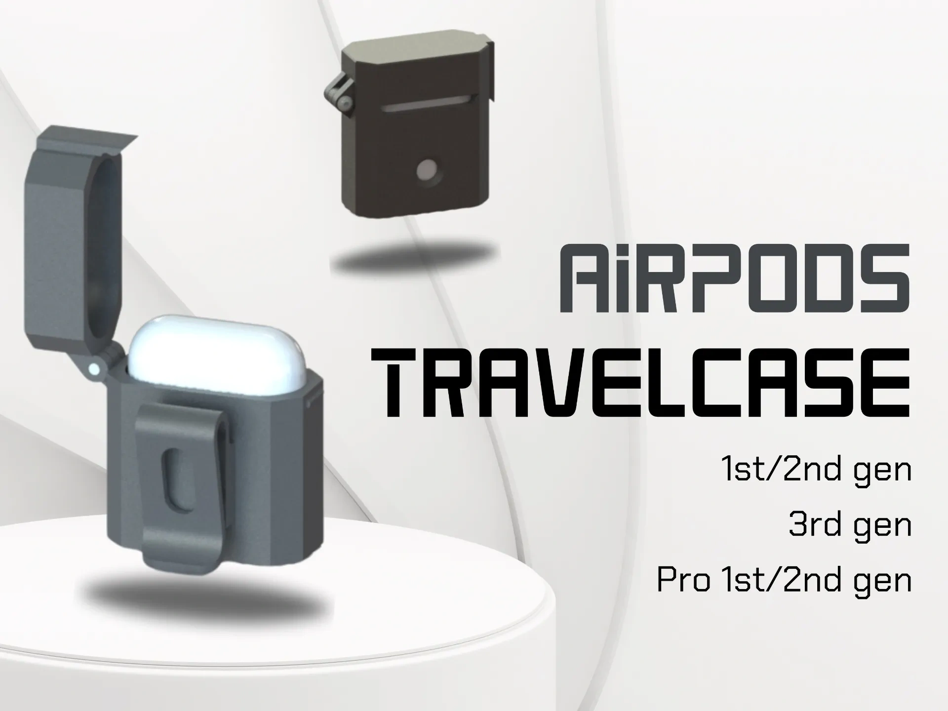 AirPods Travelcase (All models) 来自 leocaimmi - MakerWorld